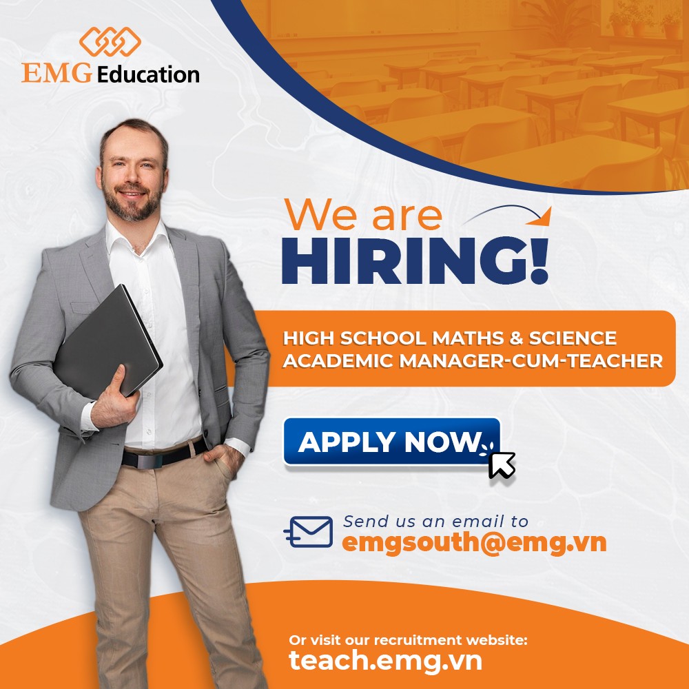 High School Maths & Science Academic Manager-cum-Teacher